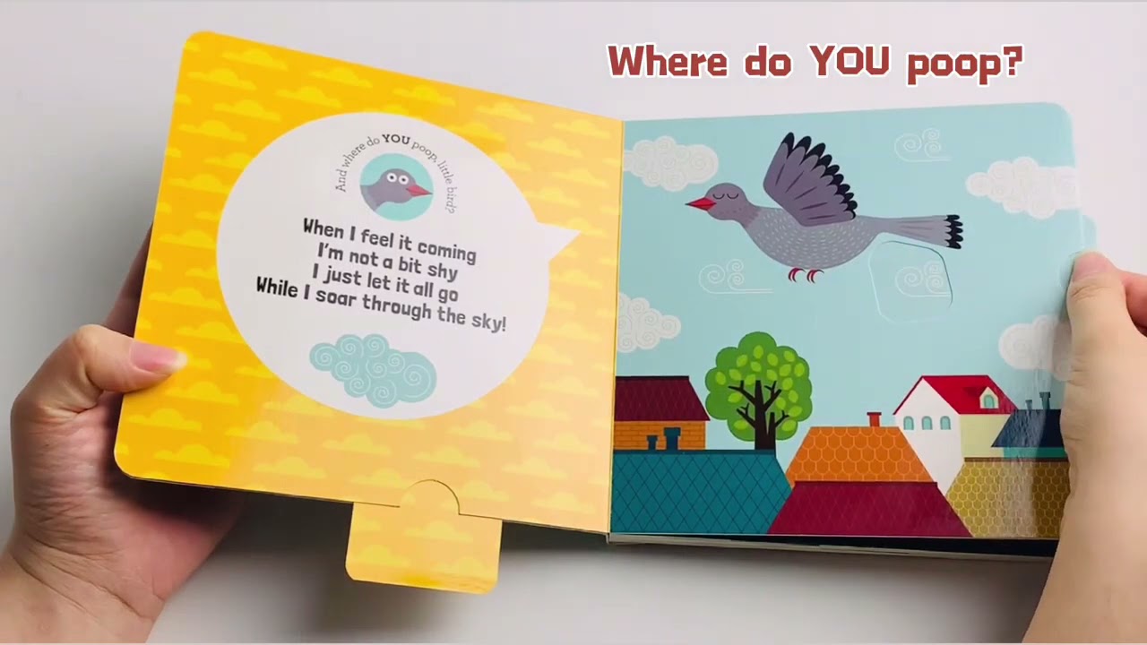 WHERE DO YOU POOP Peek inside new potty training classic! - YouTube