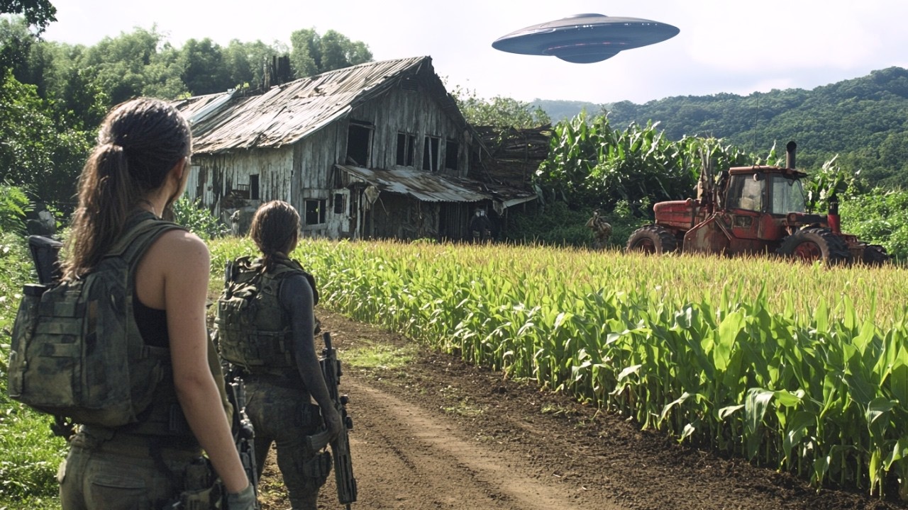 They turned an old farm into a fortress to survive the alien threat ...
