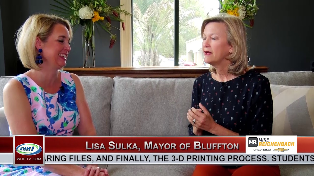 BLUFFTON NEWS | Mayor Lisa Sulka Exclusive Pt 1 | April 2019 | WHHITV ...