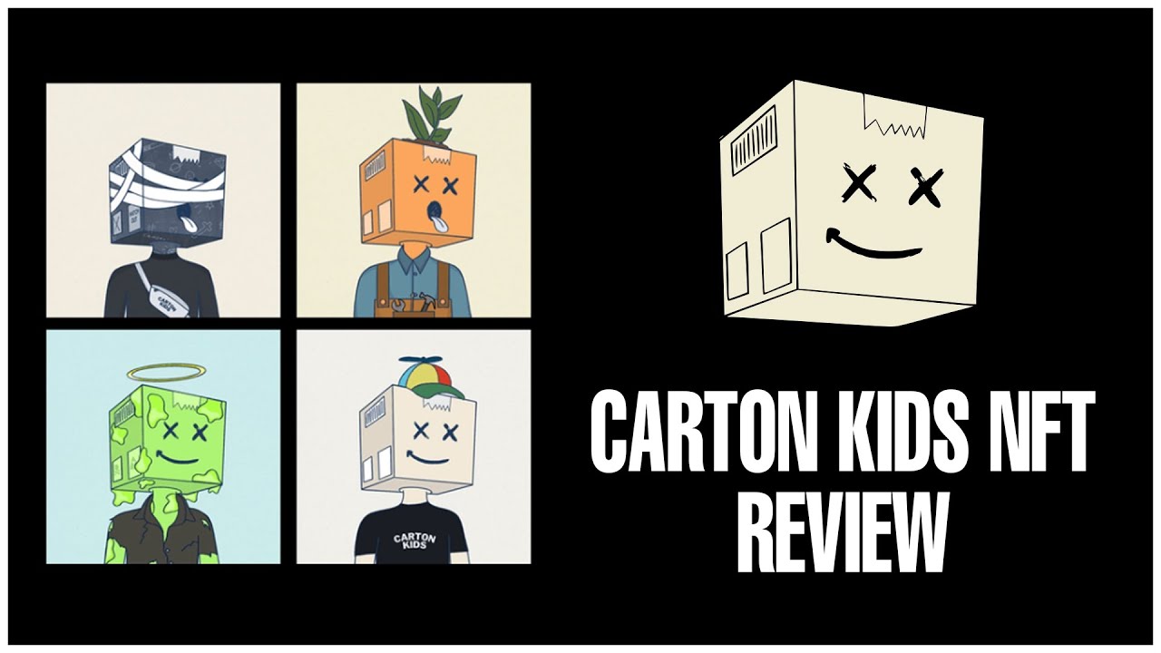 MOST HYPED NFT PROJECT ON SOLANA - CARTON KIDS NFT REVIEW - YouTube