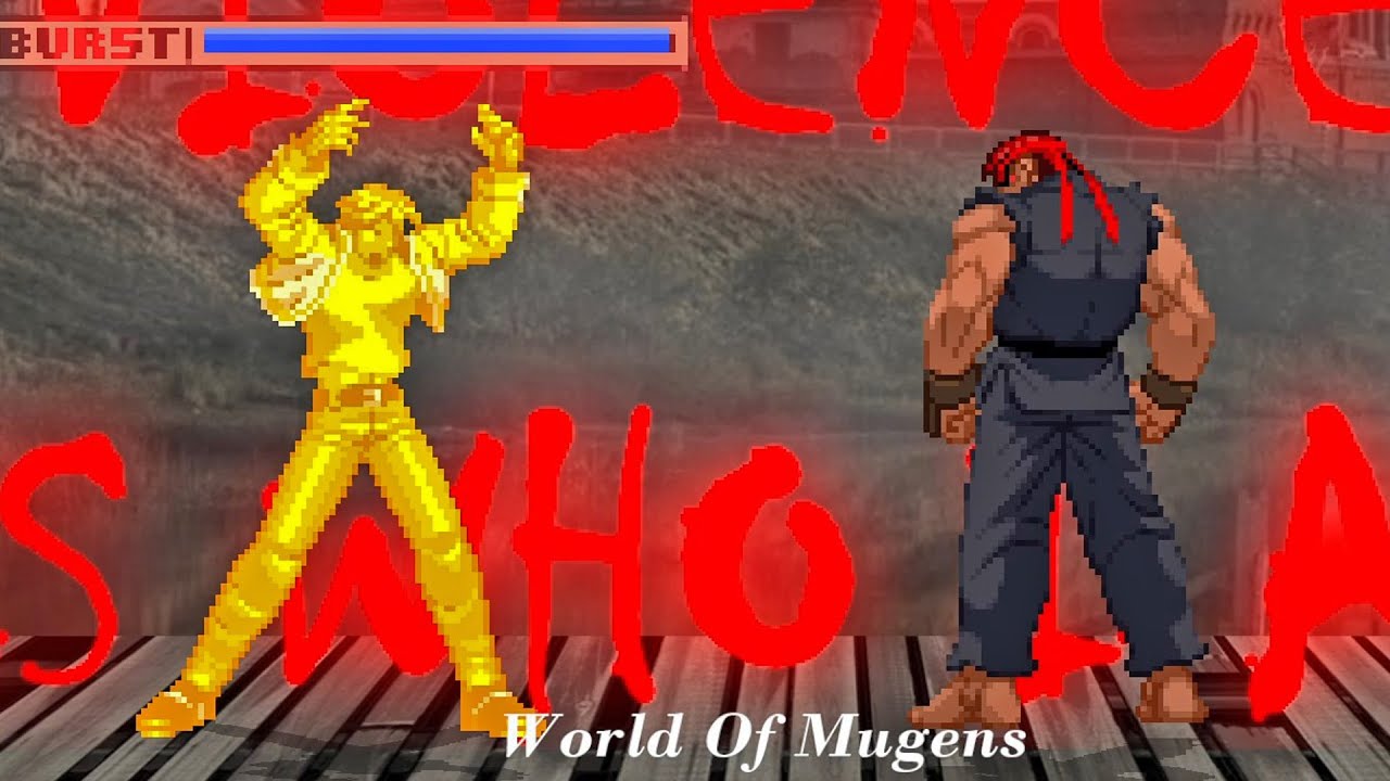 [Street Fighter Mugens] Bobo Rock Vs Ryu 5.1 - YouTube