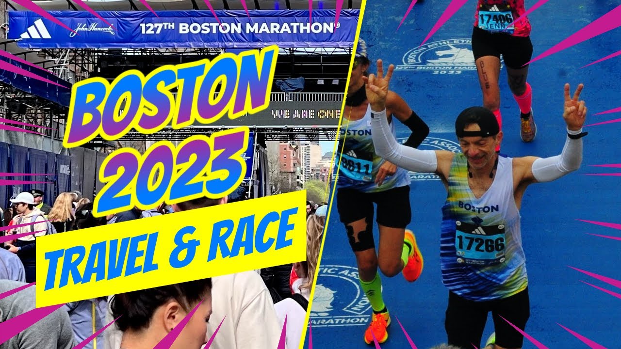 Boston Marathon 2023 Travel Weekend and Race Breakdown by 5K Splits - YouTube