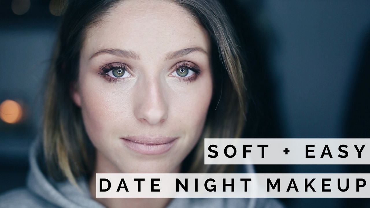 DATE NIGHT MAKEUP TUTORIAL | SOFT SMOKEY EYE - YouTube