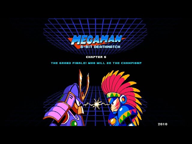 8 Bit Protoman Shooting