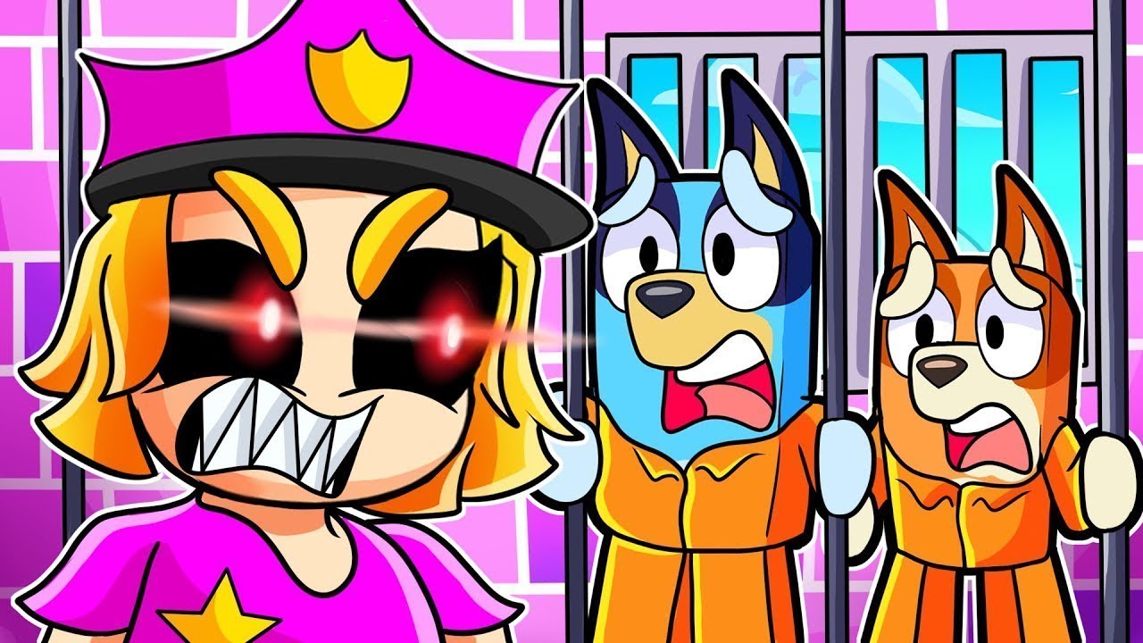 BLUEY & BINGO ESCAPE Girls ONLY Prison in ROBLOX! 😨👧 - YouTube