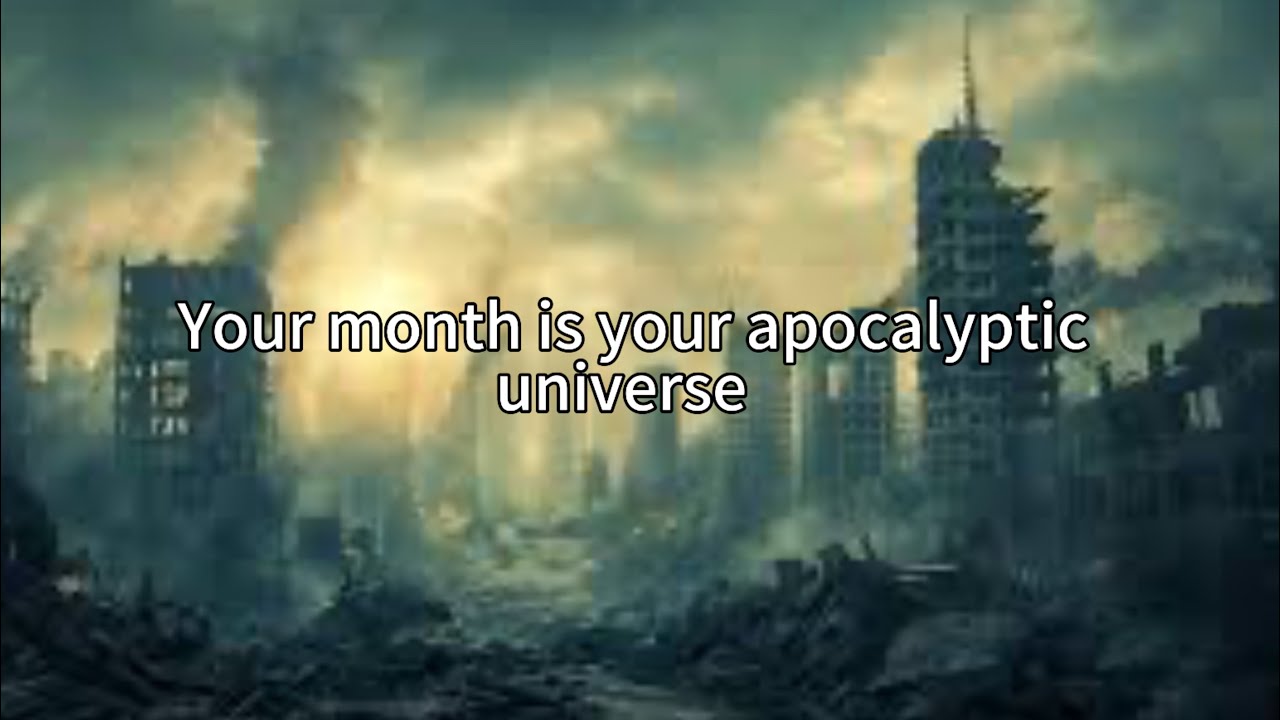 Your birth month is the apocalyptic universe you have to survive - YouTube