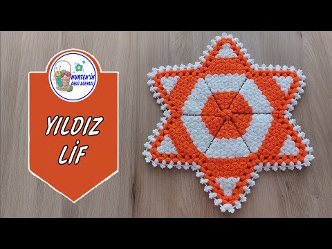 Yıldız Lif Modeli Yapılışı | lif modelleri ve yapılışları,kolay lif örnekleri