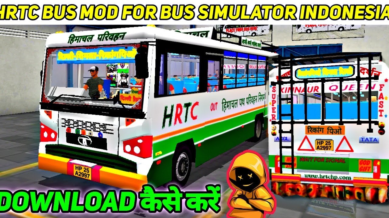 How to download hrtc bus game in android device || hrtc bus mod for bus ...