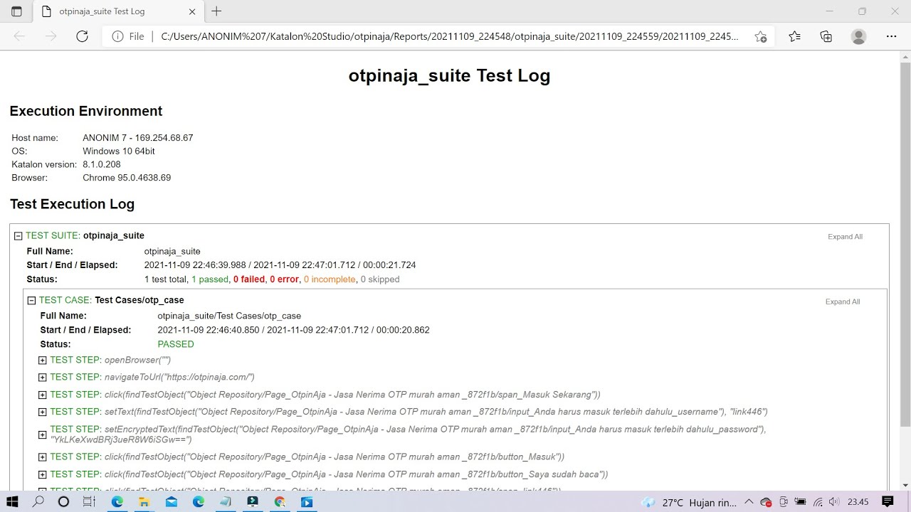 WEB TESTING MENGGUNAKAN KATALON STUDIO - YouTube