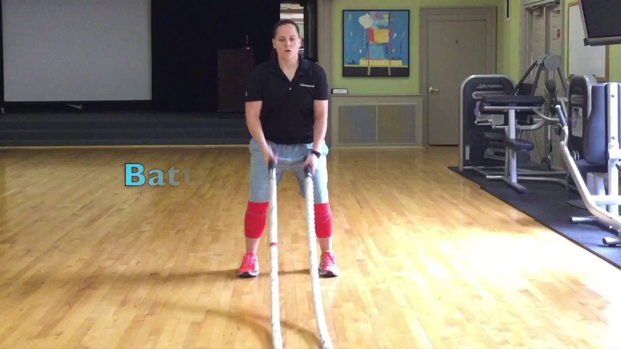 Battle Rope Variations - YouTube