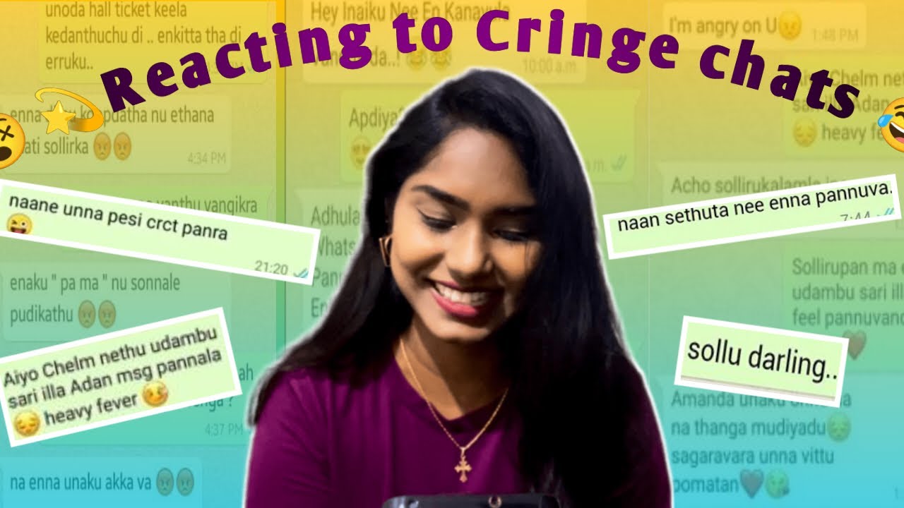 Reacting to “Cringe chats”🥴 | Fun guaranteed😂| Tamil - YouTube