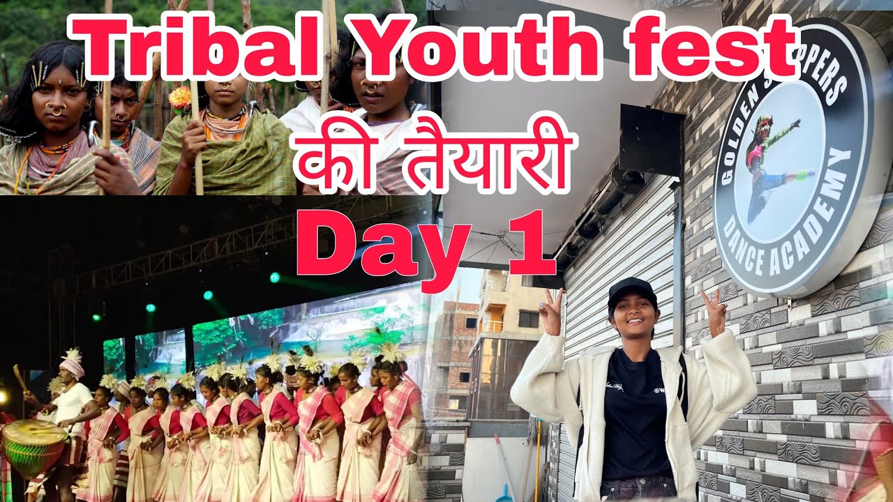 Day 1 Practice Of Tribal youth fest 2024 || ranchi Jharkhand || Prerna ...