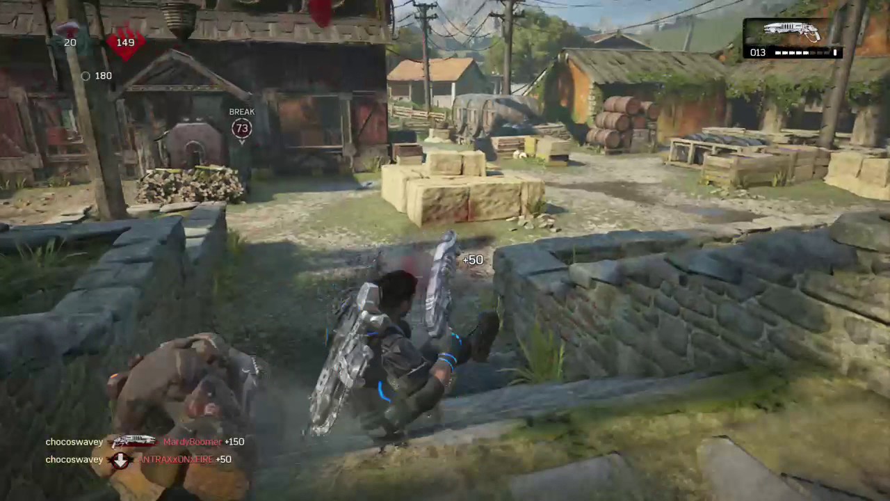 Gears of War 4 - BLACKSTEEL DEL IN ACTION - YouTube