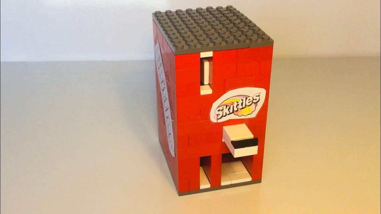 Lego Mini Skittles Vending Machine | Collaboration with aguaSMOOTH ...