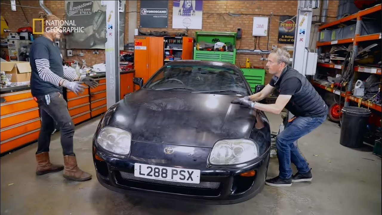 Stara Toyota Supra odpaliła za dotknięciem kluczyka! [Car S.O.S] - YouTube