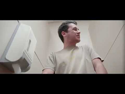 Desperate guy has explosive diarrhea.