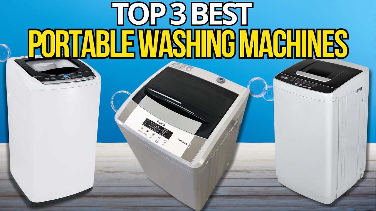 Top 3 best PORTABLE WASHING MACHINES of 2024| best PORTABLE WASHING ...