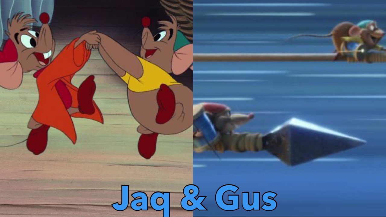 Jaq & Gus - Movie Evolution (1950 - 2018) Ralph Breaks The Internet ...