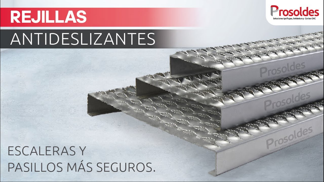 REJILLAS ANTIDESLIZANTES GRIP STRUT GRATING | PROSOLDES - YouTube