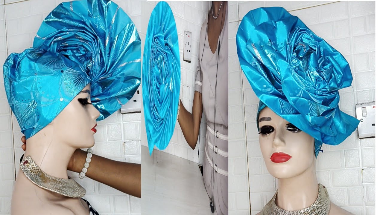 How to make Rose Auto Gele - YouTube