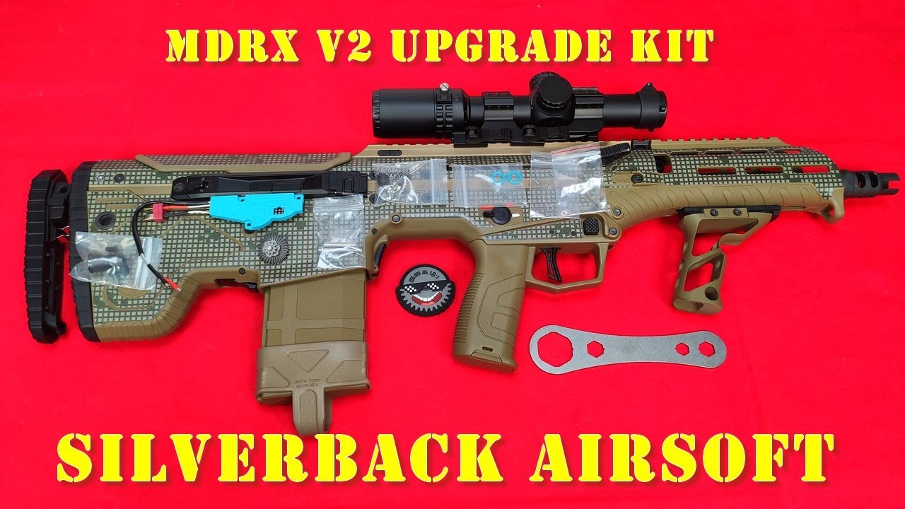 Technique - Kit V2 pour MDRx Silverback airsoft [French] - YouTube