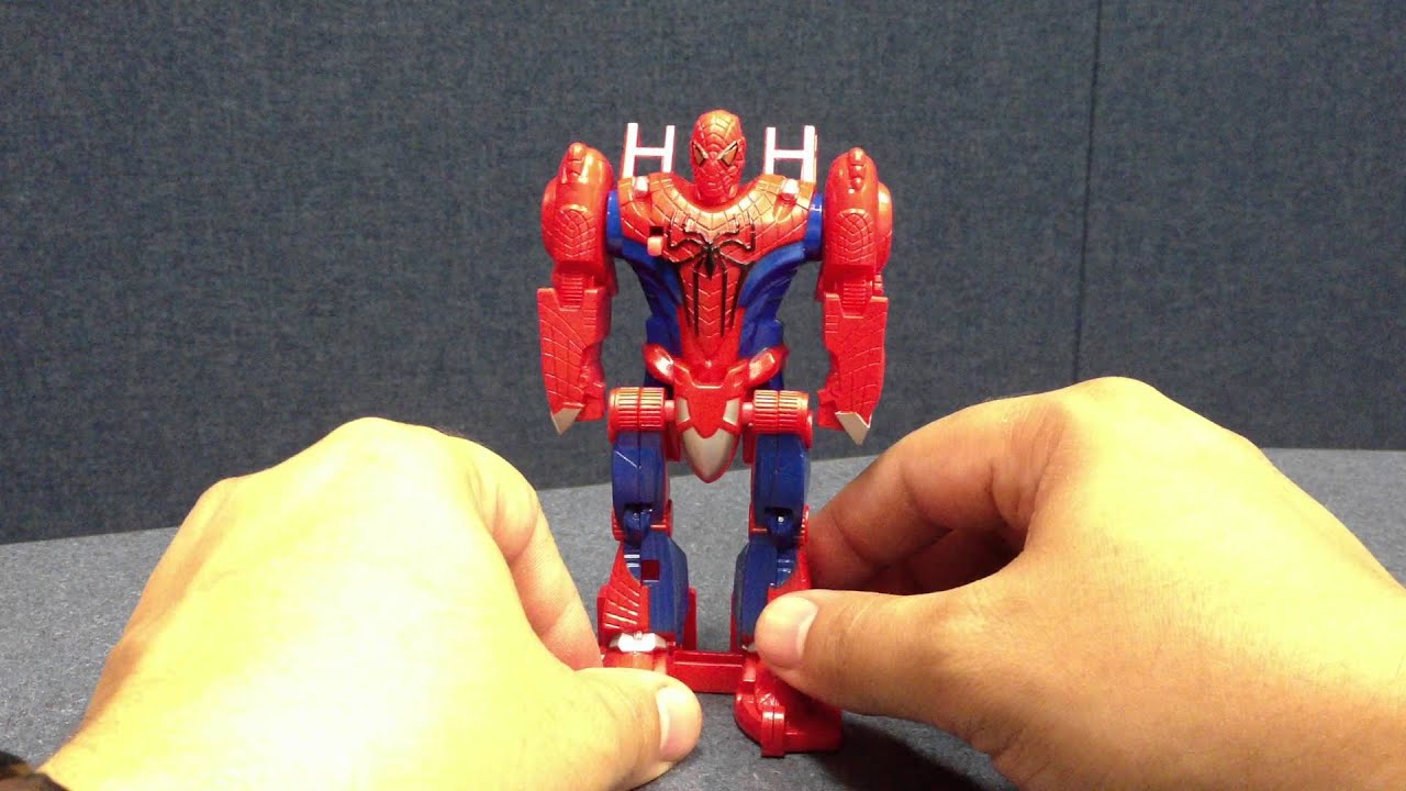 Amazing Spider-Man Flip and Attack SPIDER RACER - YouTube