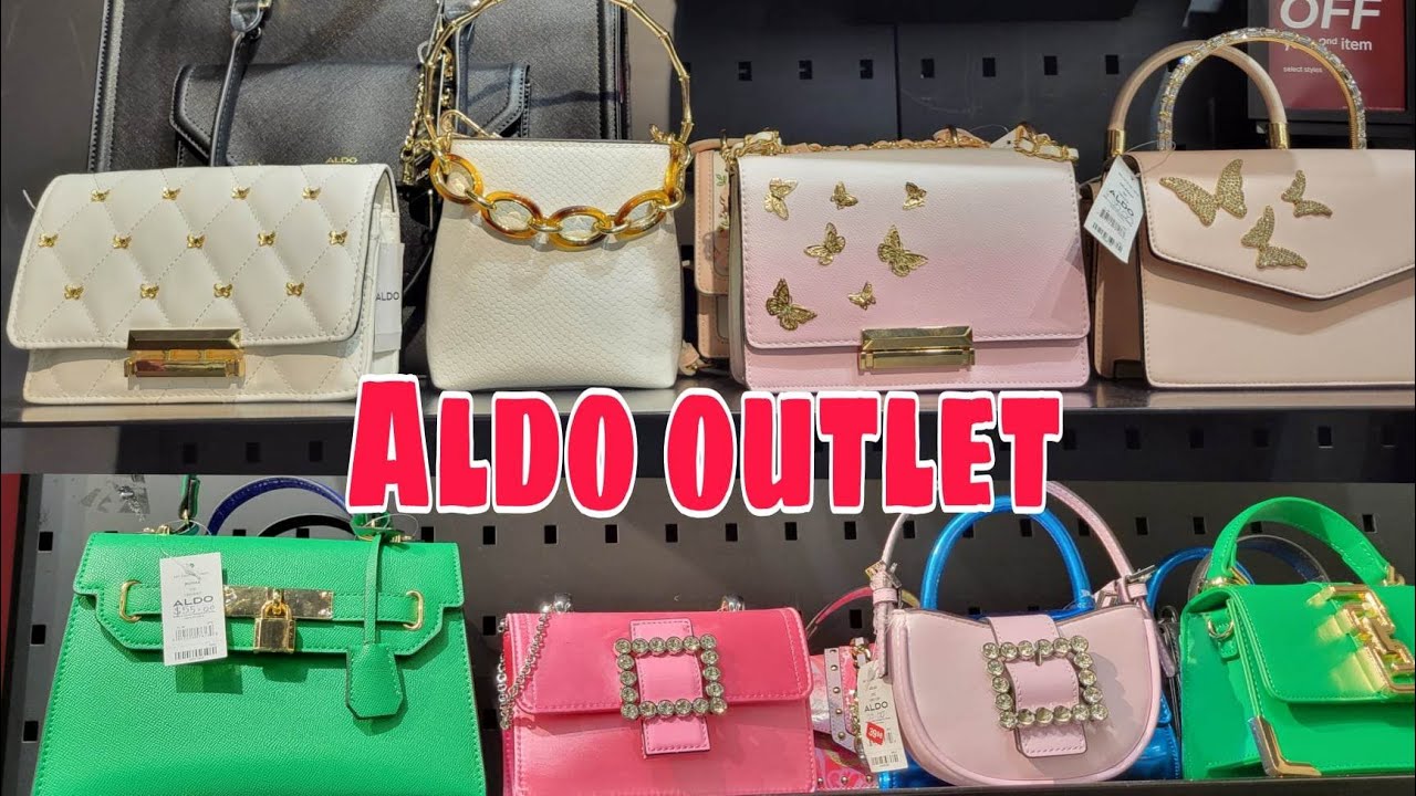ALDO OUTLET~ LET'S SHOP NOW! ENJOY AMAZING PRICE OF BAGS! - YouTube