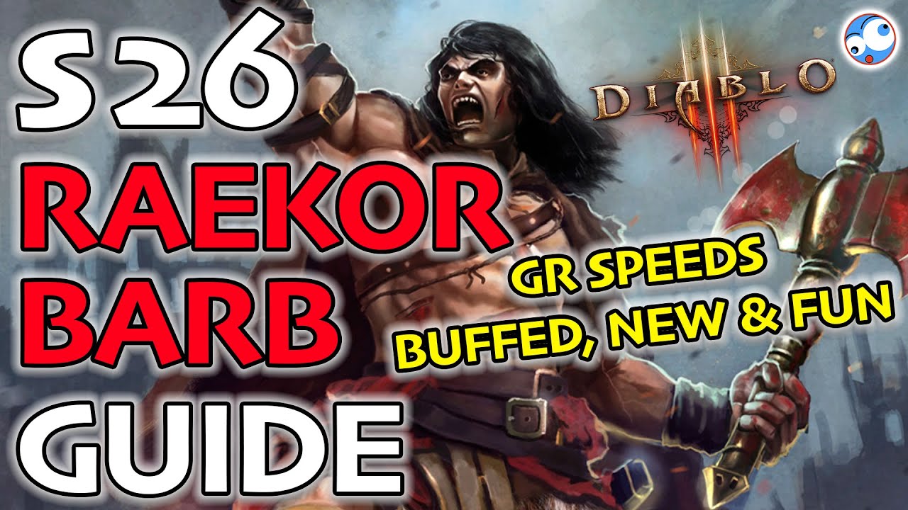 Raekor Boulder Toss Barbarian Guide - Season 26 Diablo 3 Echoing ...