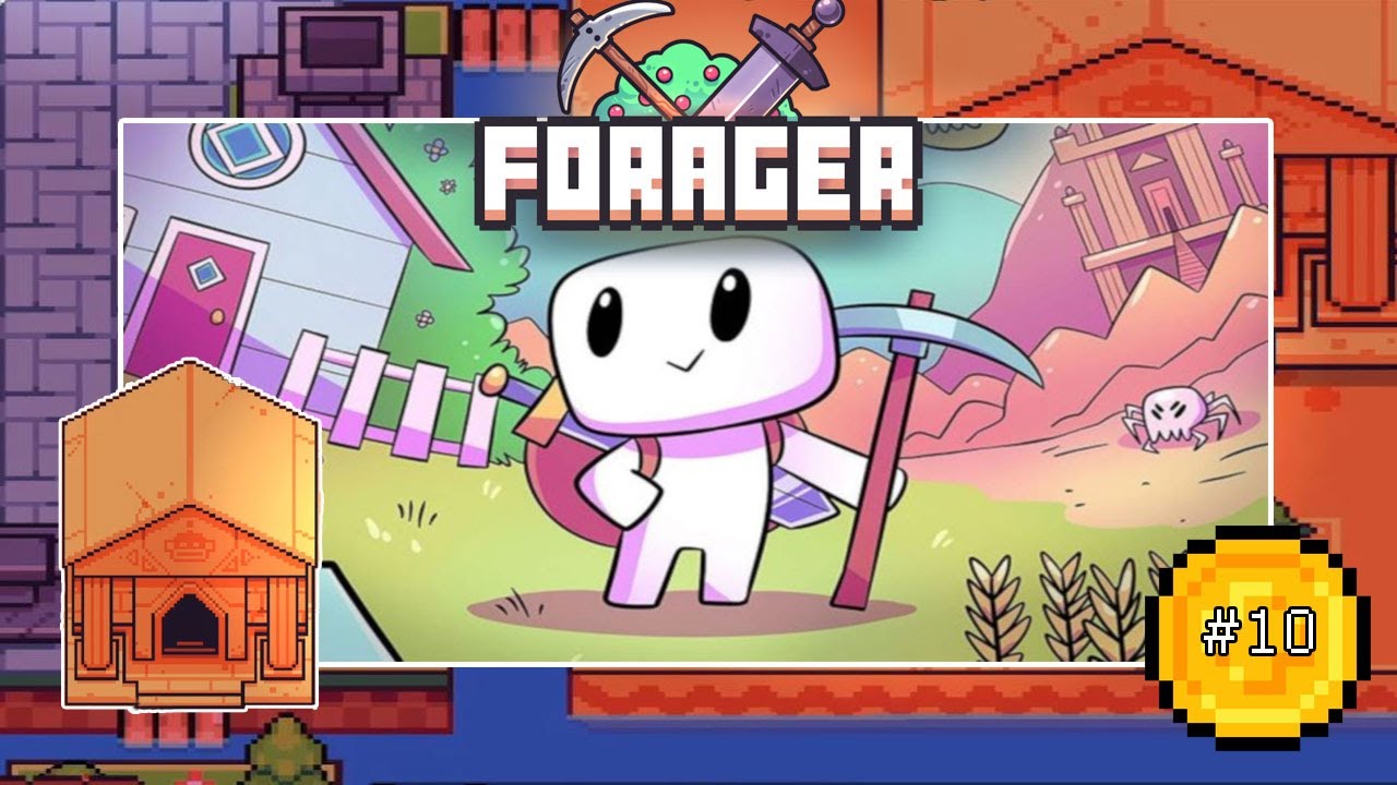 Forager 10: Dungeon Tour (no commemtary) - YouTube