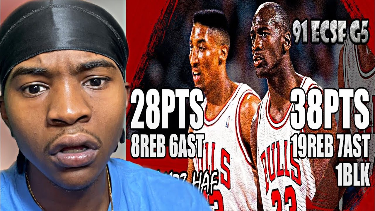 Mj The Goat Lebron Fan Reacts To Michael Jordan And Scottie Pippen