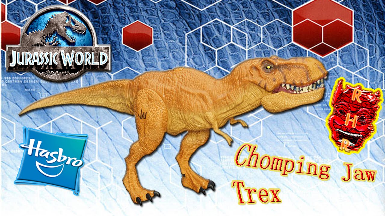 Jurassic World Toys - Chomping Tyrannosaurus Review - YouTube