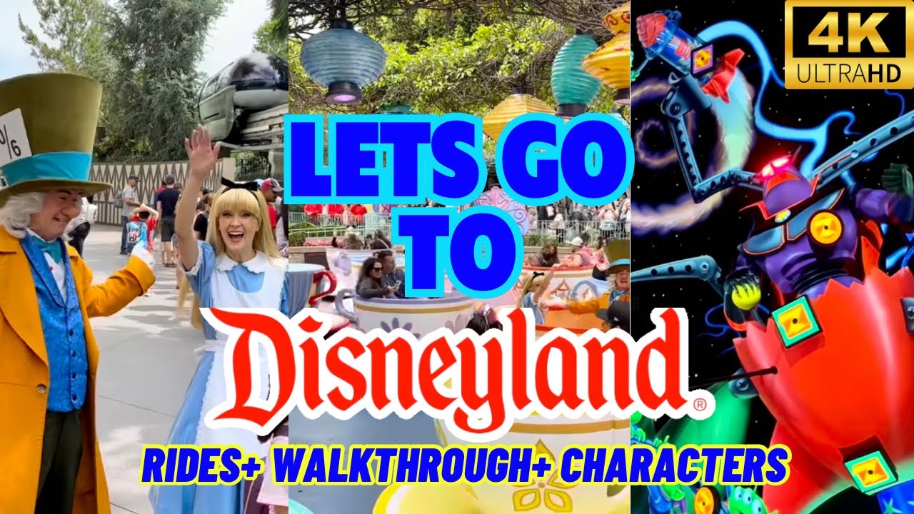 Let’s Go to Disneyland | Rides, Disney Characters, and Walking Tour ...