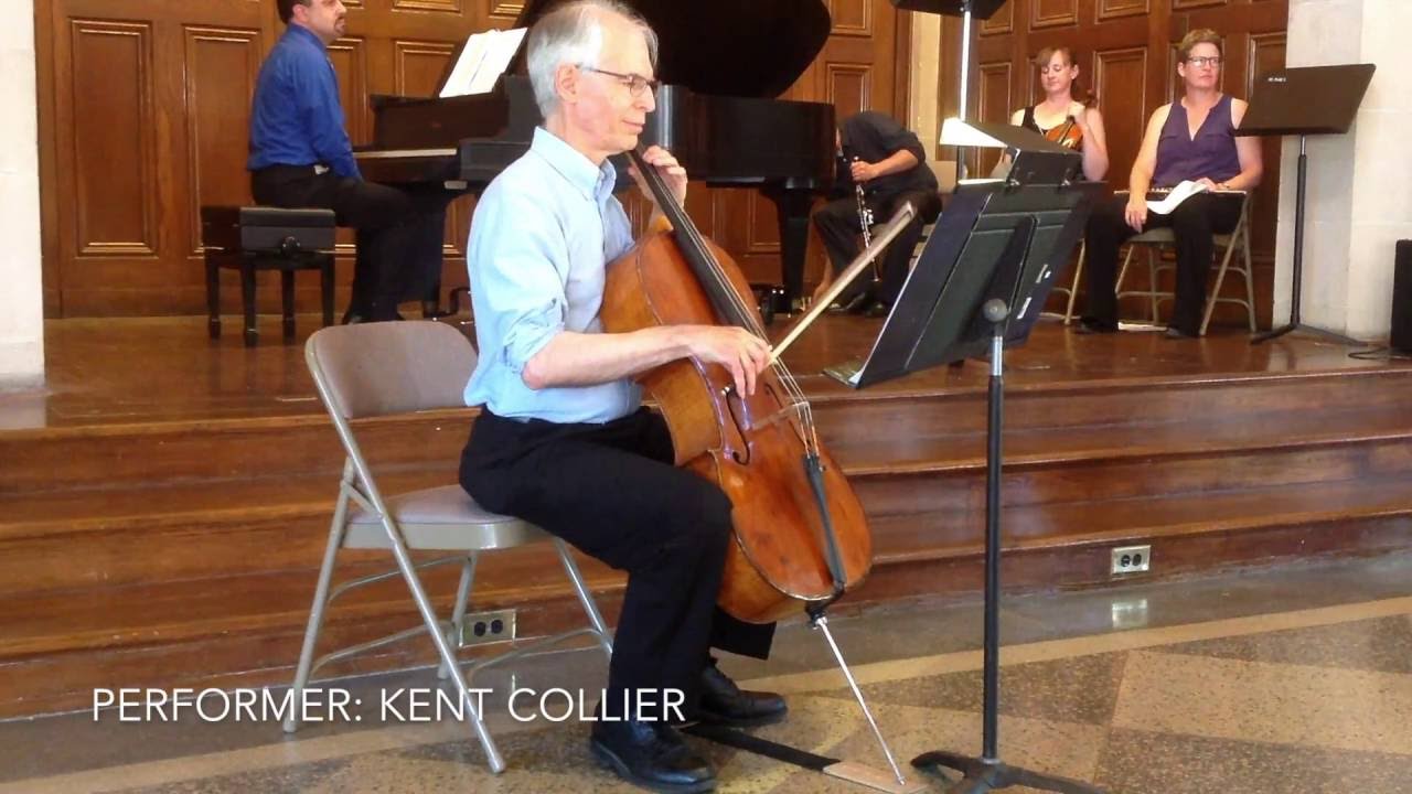 B-La-Fi for Cello, comp. Joseph Hollings, perf. Kent Collier 7/17/16 ...