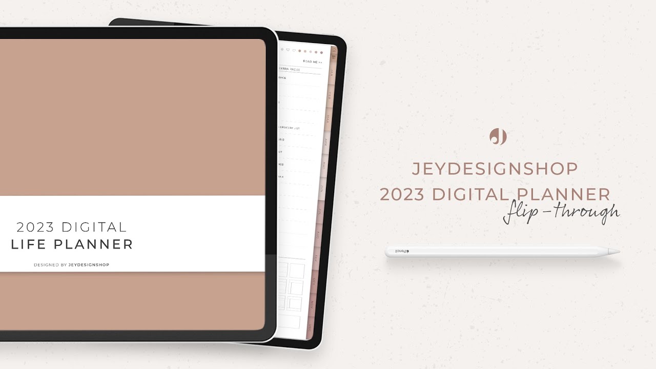 2023 Digital Planner Flip-through + FREE Planner Samples - YouTube
