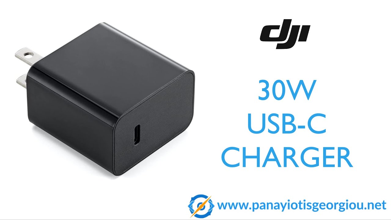 DJI 30W USB-C Charger unboxing - YouTube
