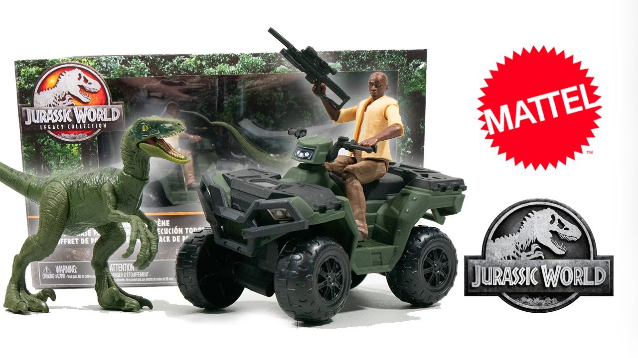 Jurassic World Legacy Collection Barry Sembène ATV Pack Unboxing ...
