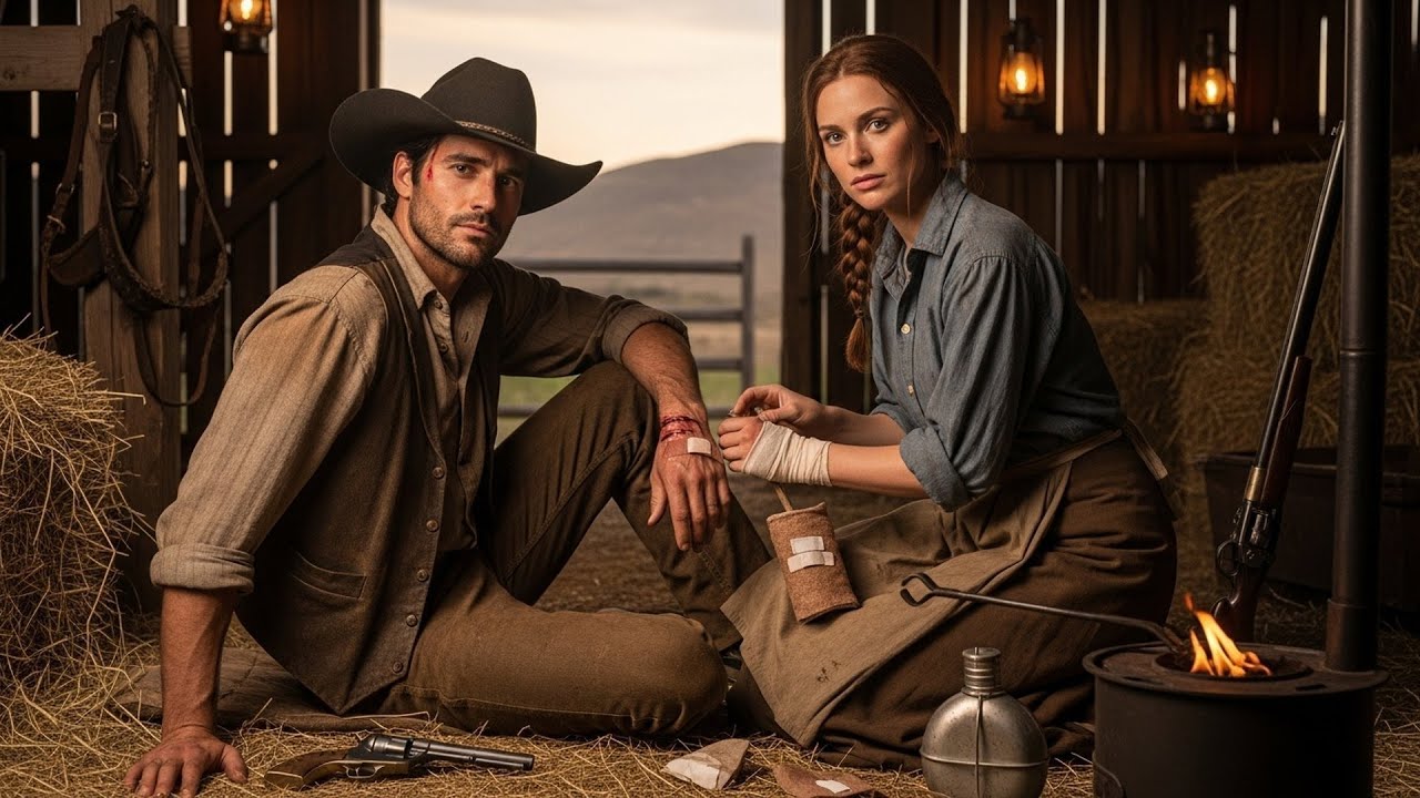 The Wounded Cowboy Sat Bleeding In The Barn, She Said “You’re Safe, Let ...