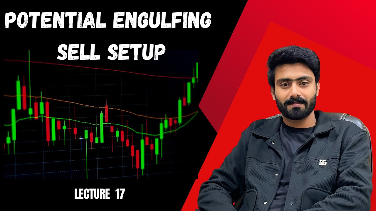 How To Trade On Potential Engulfing Sell Setup In Forex Trading - YouTube