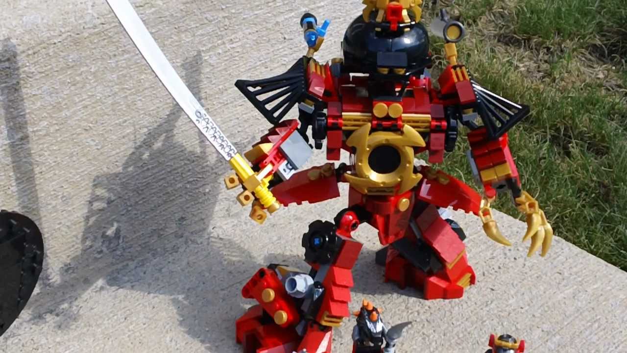 [HD] Samurai - LEGO vs. Mega Bloks Comparison Review - YouTube