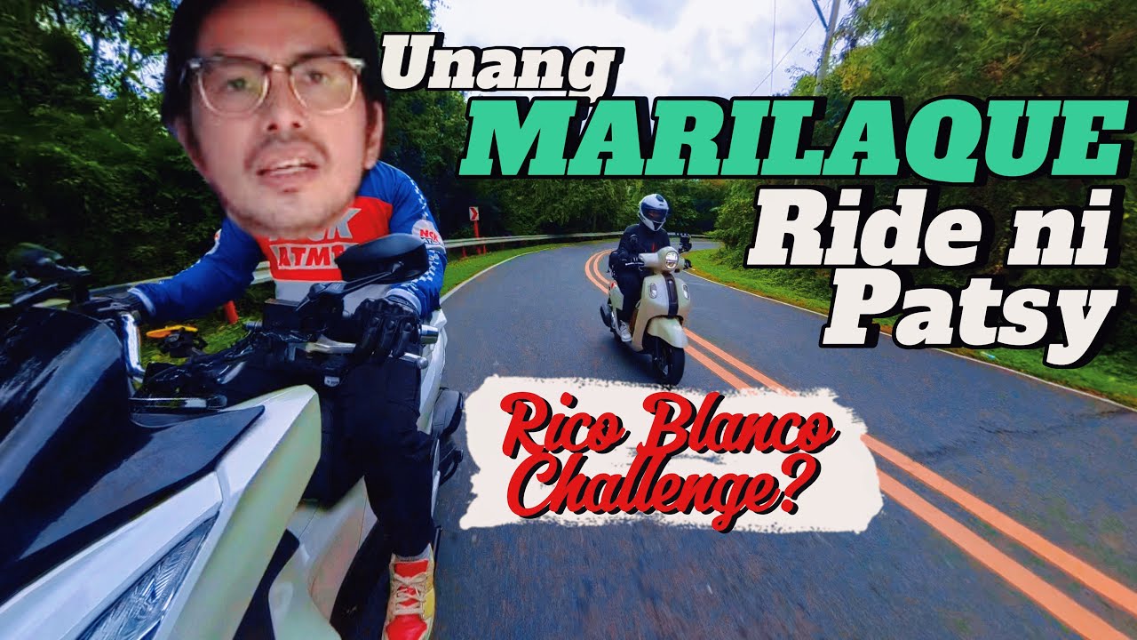 Unang MARILAQUE Ride ni OBR at Patsy | Yahama Fazzio and Honda PCX 160 ...
