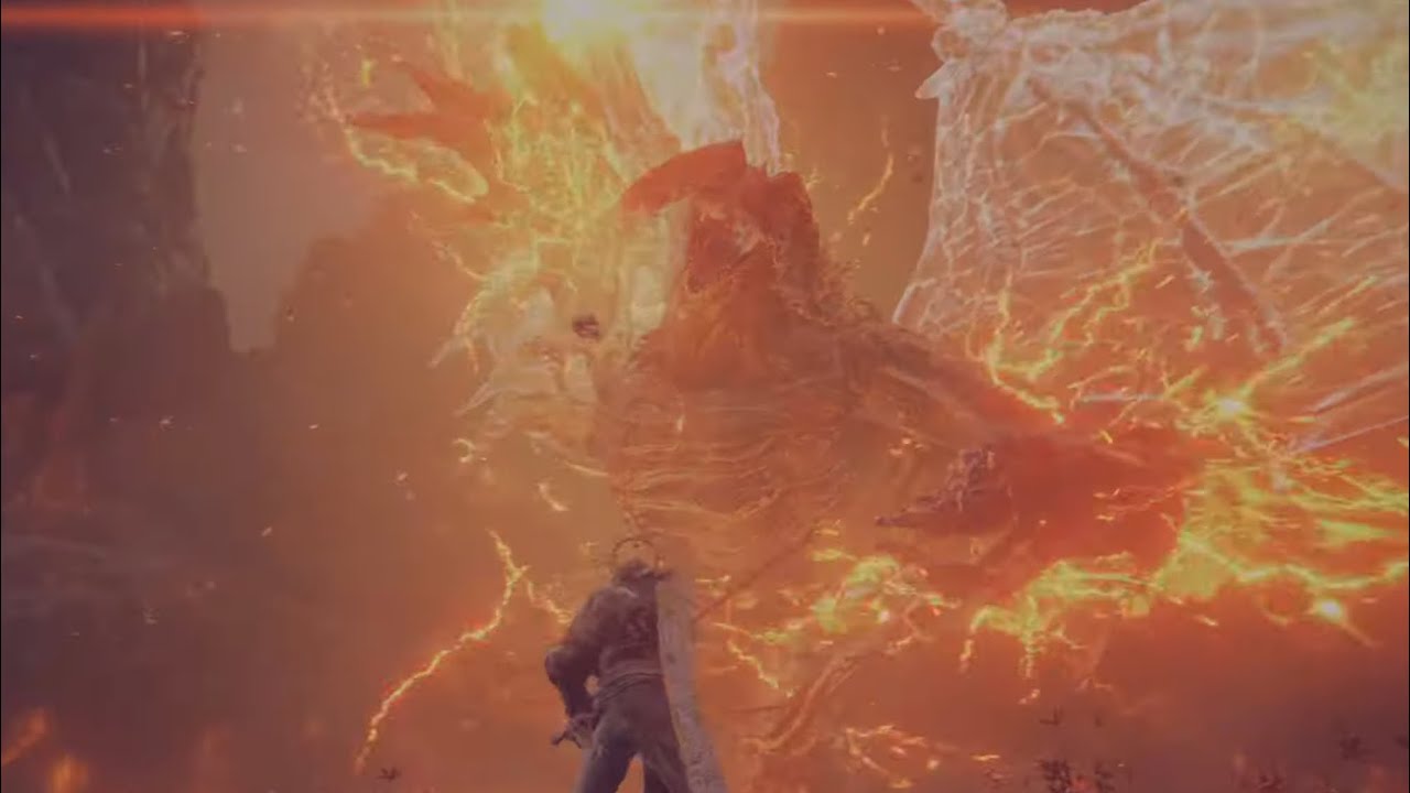 ELDEN RING dlc BAYLE the Dread no hud cinematic ost sync - YouTube