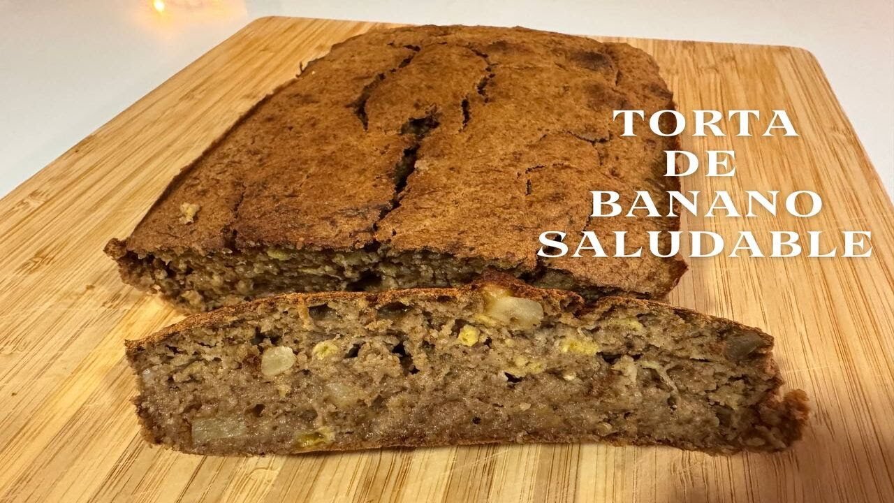 TORTA DE BANANO SALUDABLE, DELICIOSA Y NUTRITIVA | COCINEMOS CON ANTOJO ...