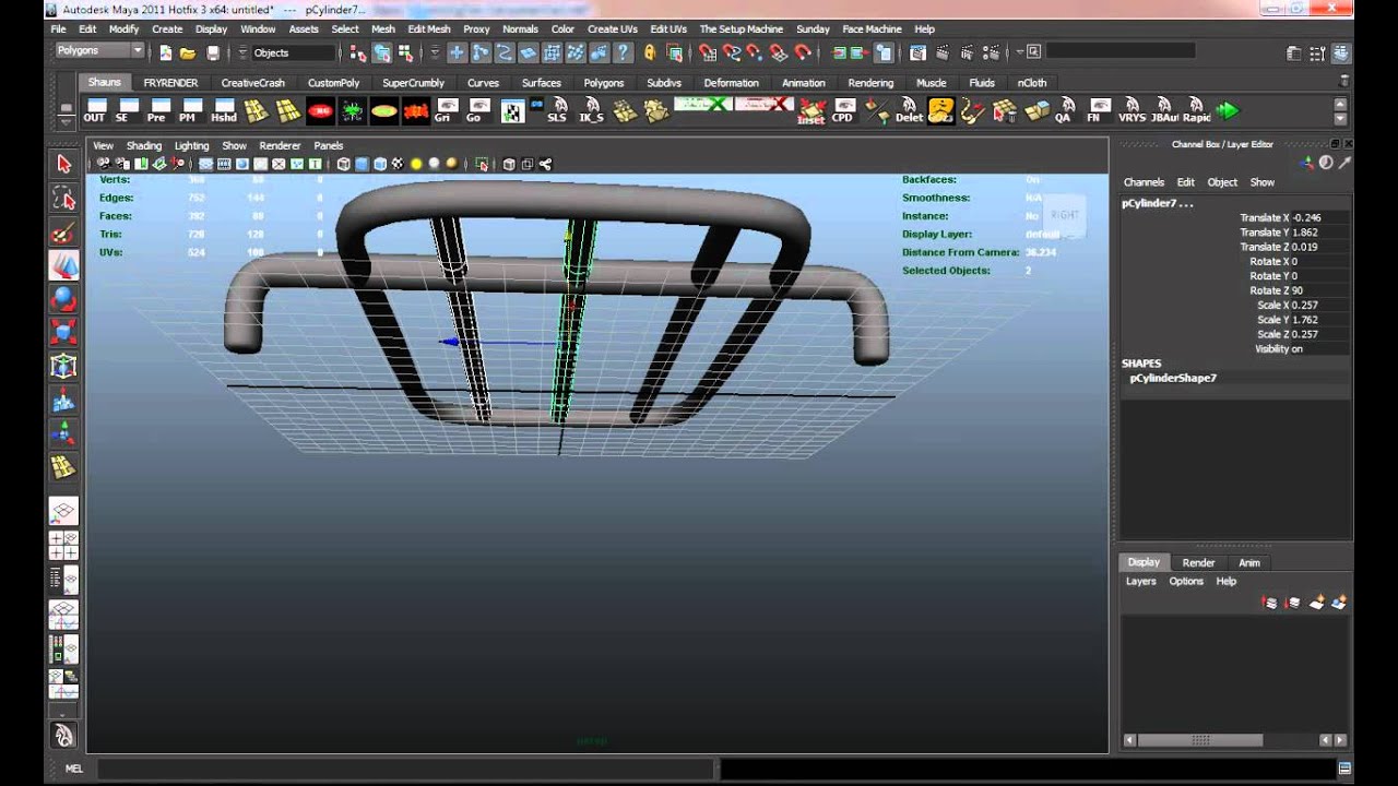 Creating A Stylized Car In Maya, The Complete Workflow - Part 3-4 - YouTube