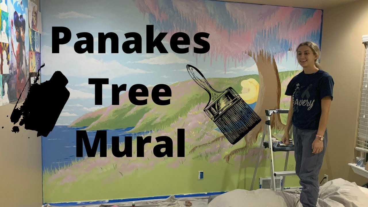 Ophelia Paints a KOTLC Panakes Tree Mural! Speed Paint - YouTube