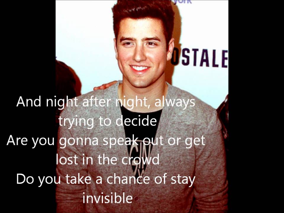 Big Time Rush-Invisible Lyrics (HD) - YouTube