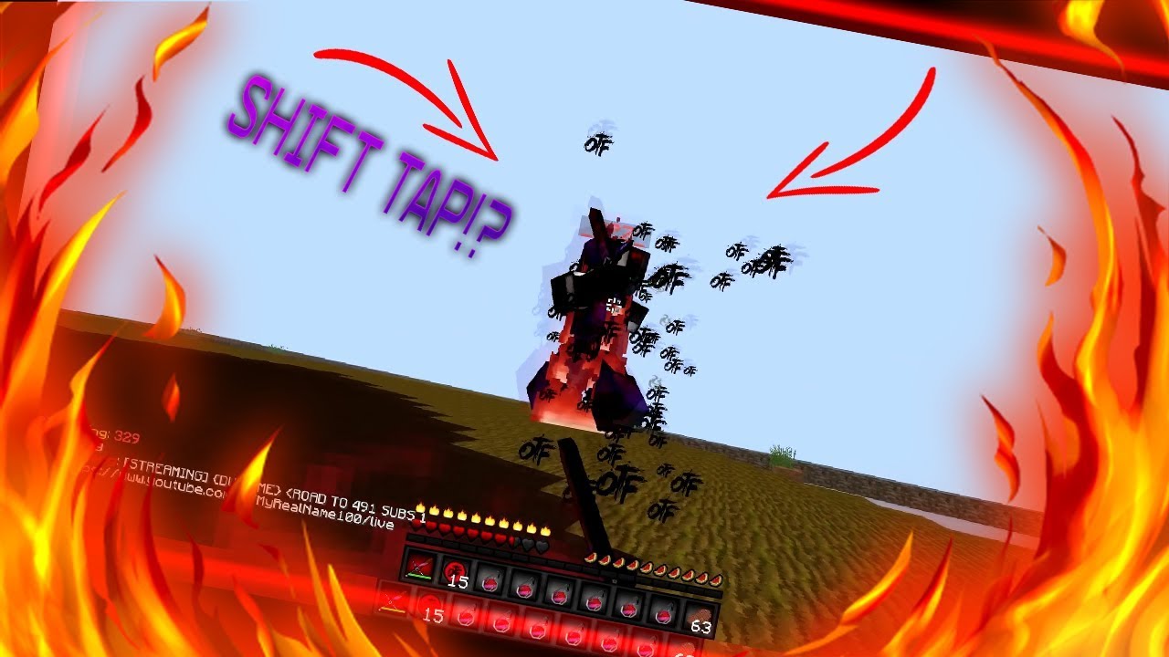 Minecraft Shift-Tap? NEW WAY TO PVP?!? - YouTube