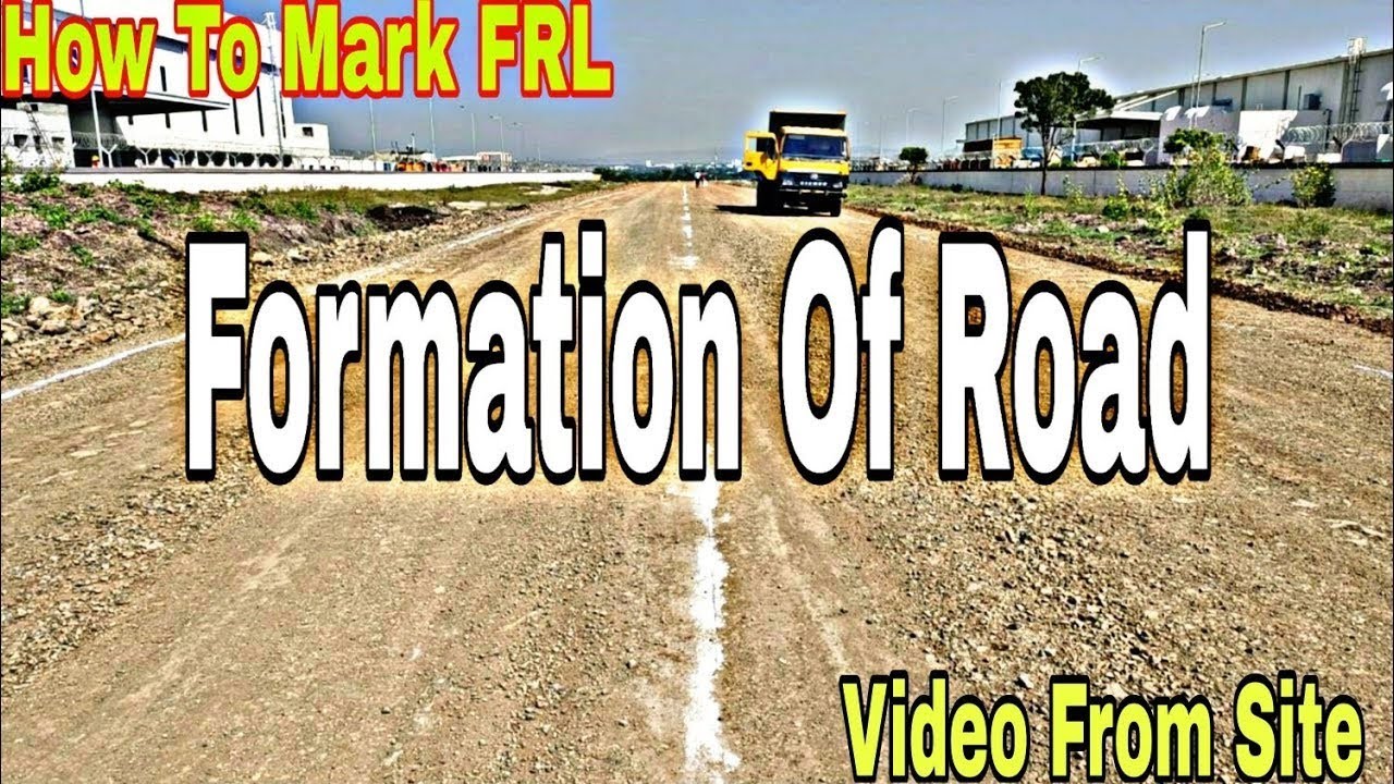 Formation Of Road | Cross Section Marking of Road |Earthwork Of Road ...
