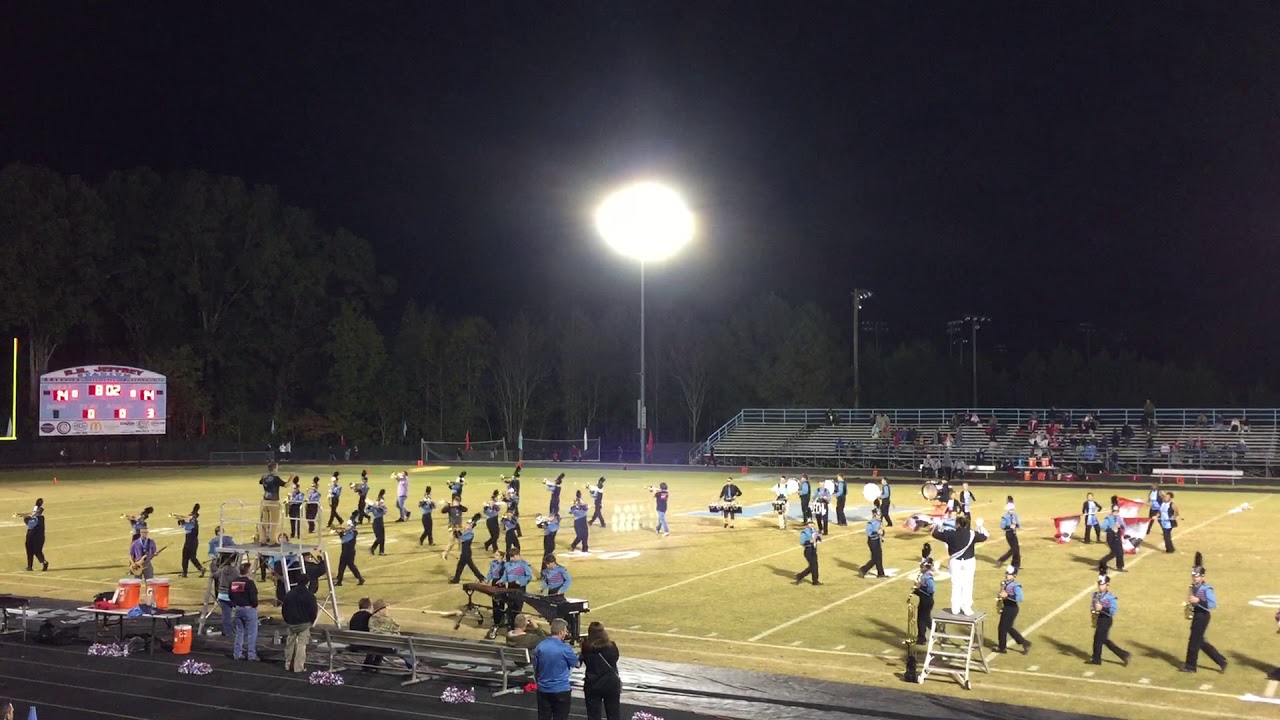 2016 11 EKM NSHS Band Football Halftime Show - YouTube