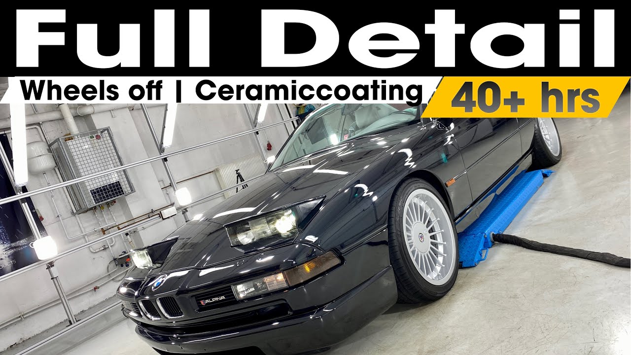 BMW E31 840i || Full Detail Transformation || Paintcorrection + Coating ...
