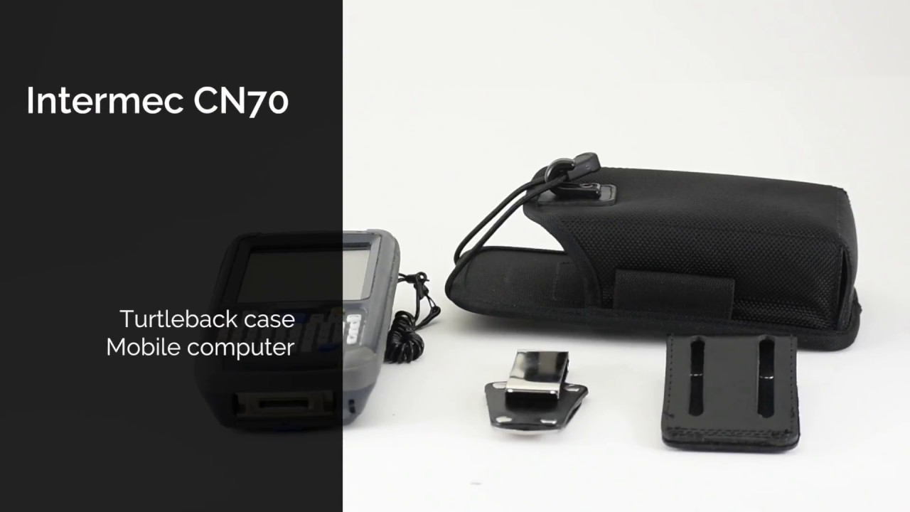 Intermec CN70 Computer Scanner Nylon Holster by Turtleback - YouTube